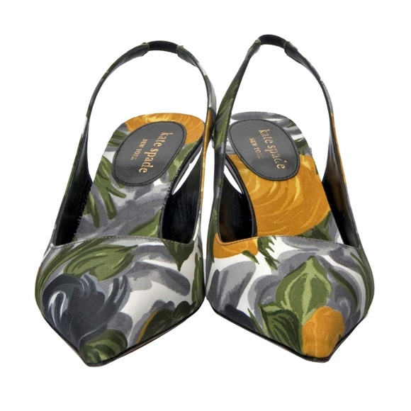 kate spade | Shoes | New Kate Spade Spring 205 Collection Floral Heel ...
